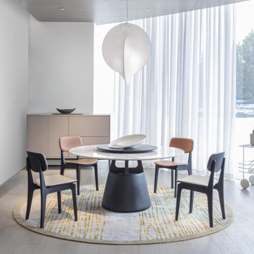 Vessel Round Dining Table - Alchemy Collections